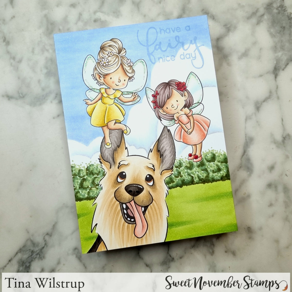 Digital Stamp - A Fairy Cute Day: Ella – Sweet November Stamps