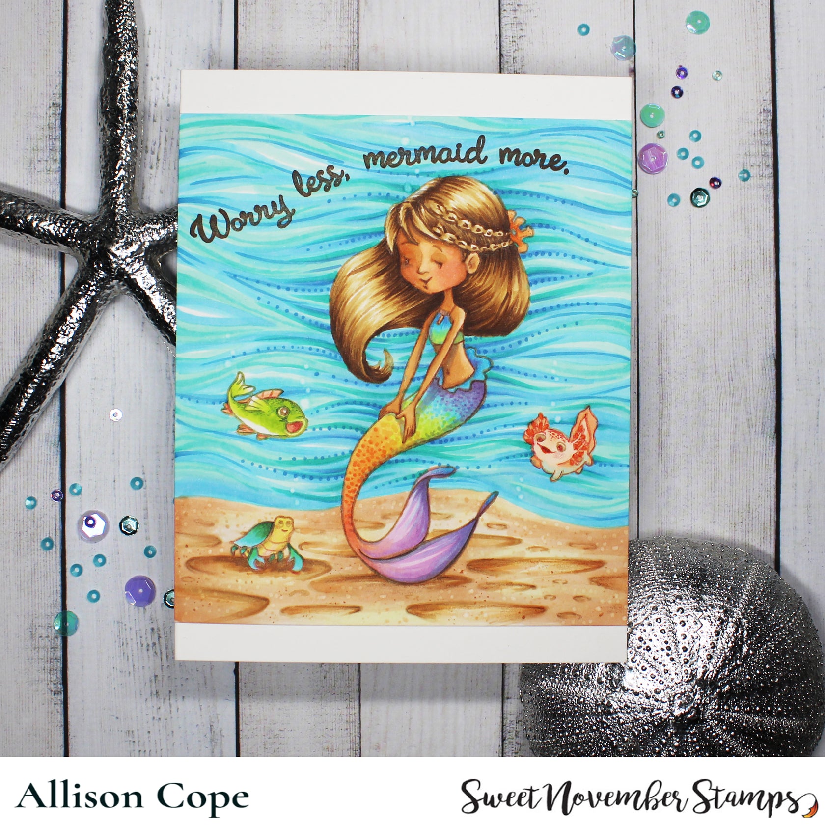 Clear Stamp Set - Salty but Sweet – Sweet November Stamps