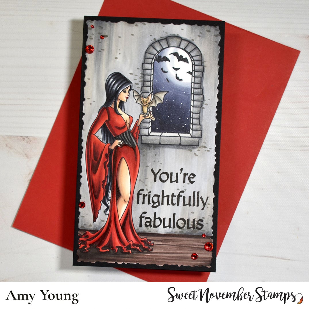 Clear Stamp Set - SN Gal Desdemona – Sweet November Stamps