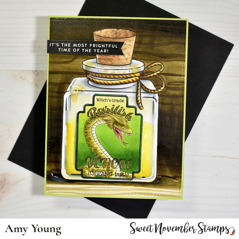 Digital Stamp - Potion Label Bundle: Basilisk Venom – Sweet November Stamps