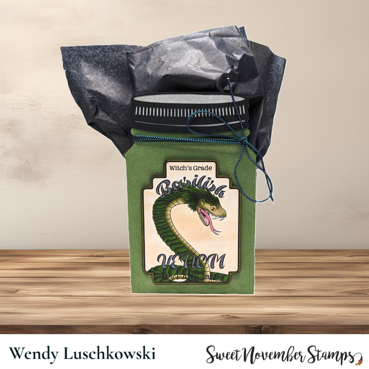 Digital Stamp - Potion Label Bundle: Basilisk Venom – Sweet November Stamps