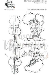 Clear Stamp Set - Horizon lines: Reflections – Sweet November Stamps