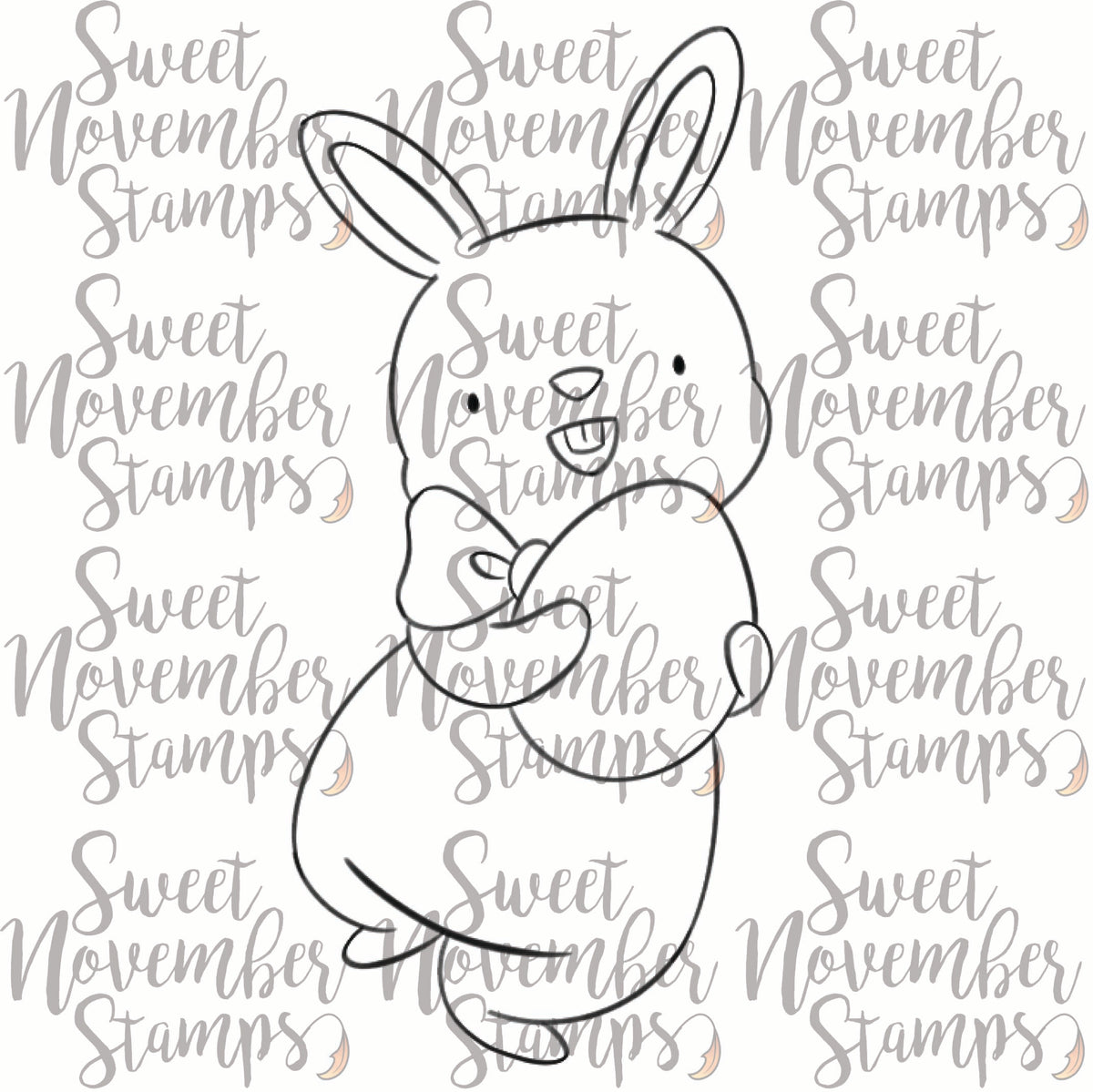 Digital Stamp - Easter Bunny – Sweet November Stamps