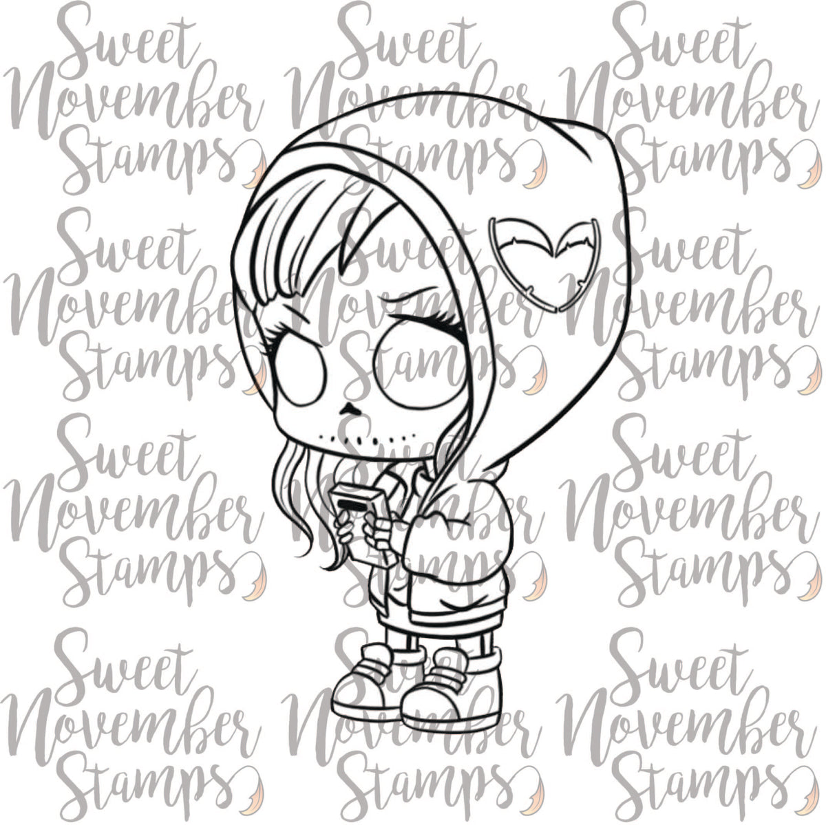 Digital Stamp - Gen Z: Grimmette – Sweet November Stamps