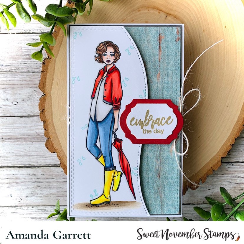 Clear Stamp Set - SN Gal Avril – Sweet November Stamps