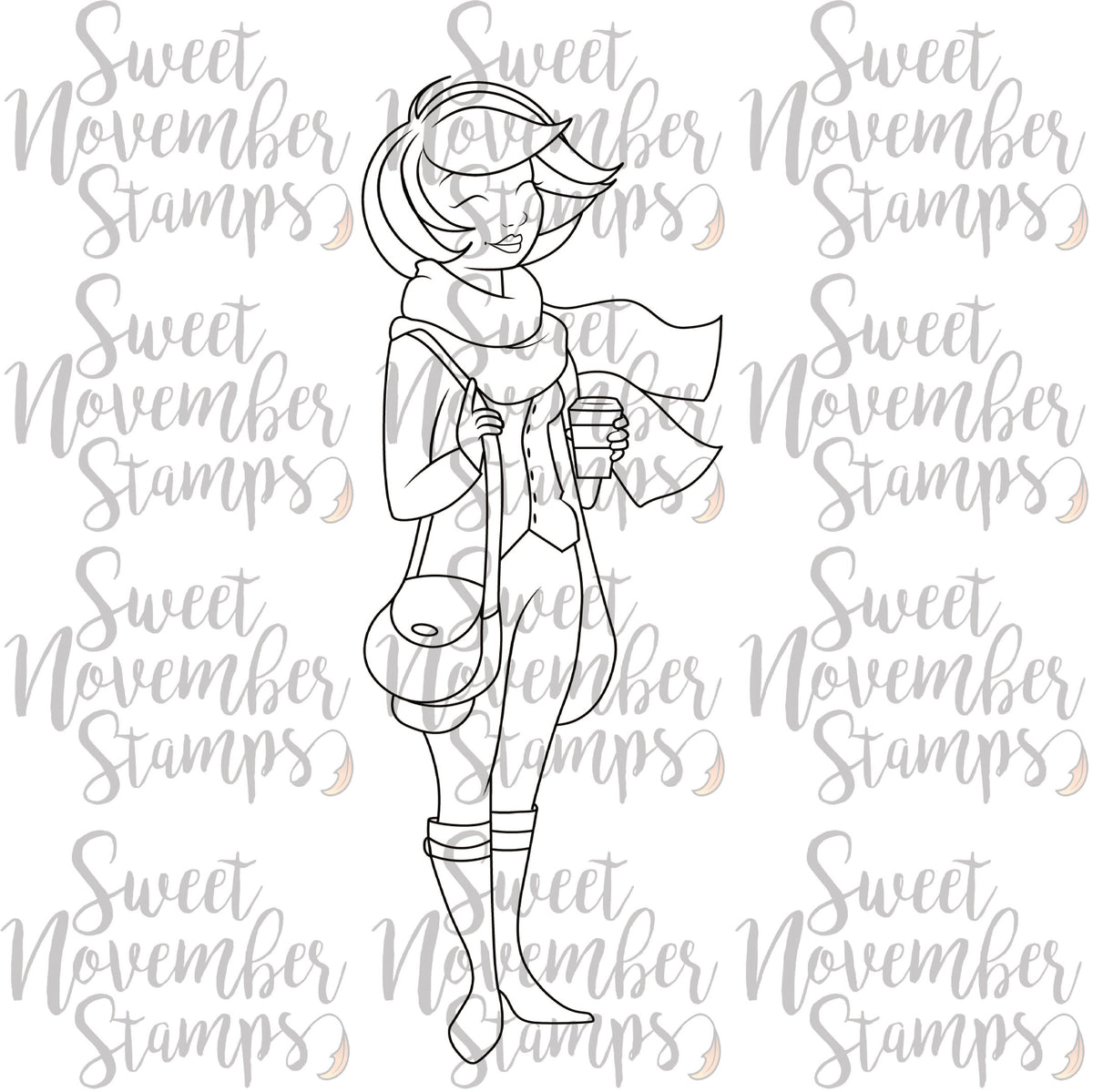 Digital Stamp - Autumn – Sweet November Stamps