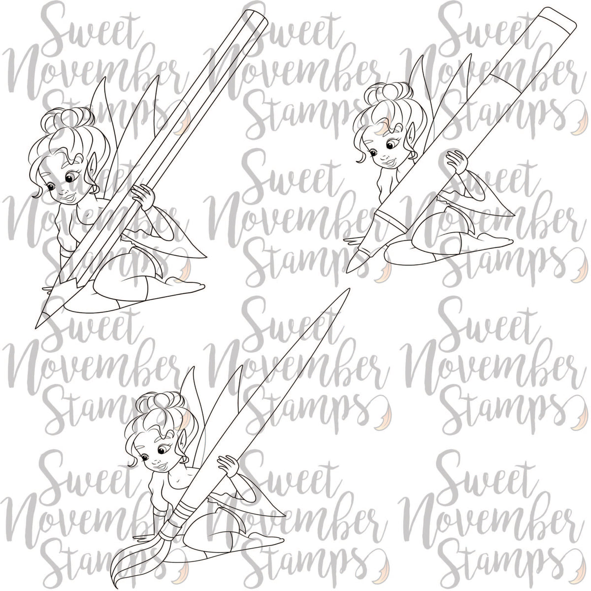 Digital Stamp - Color Magic: Cerise Bundle – Sweet November Stamps